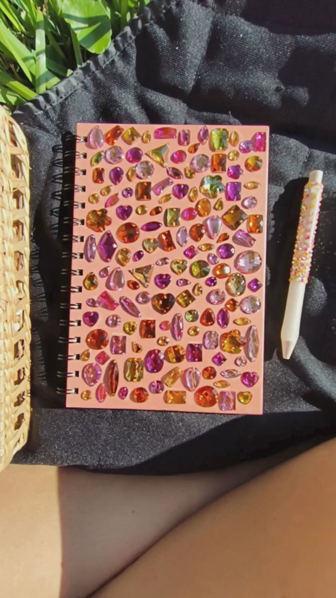 MAGIC HOUR BEDAZZLED JOURNAL AND PEN SET – One Little Mango